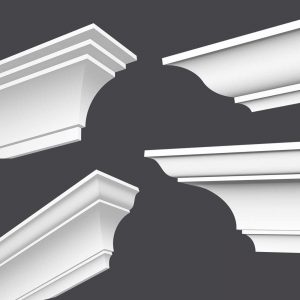 Styrofoam Crown Mouldings – Styrofoam Plaster Coated Crown Mouldings