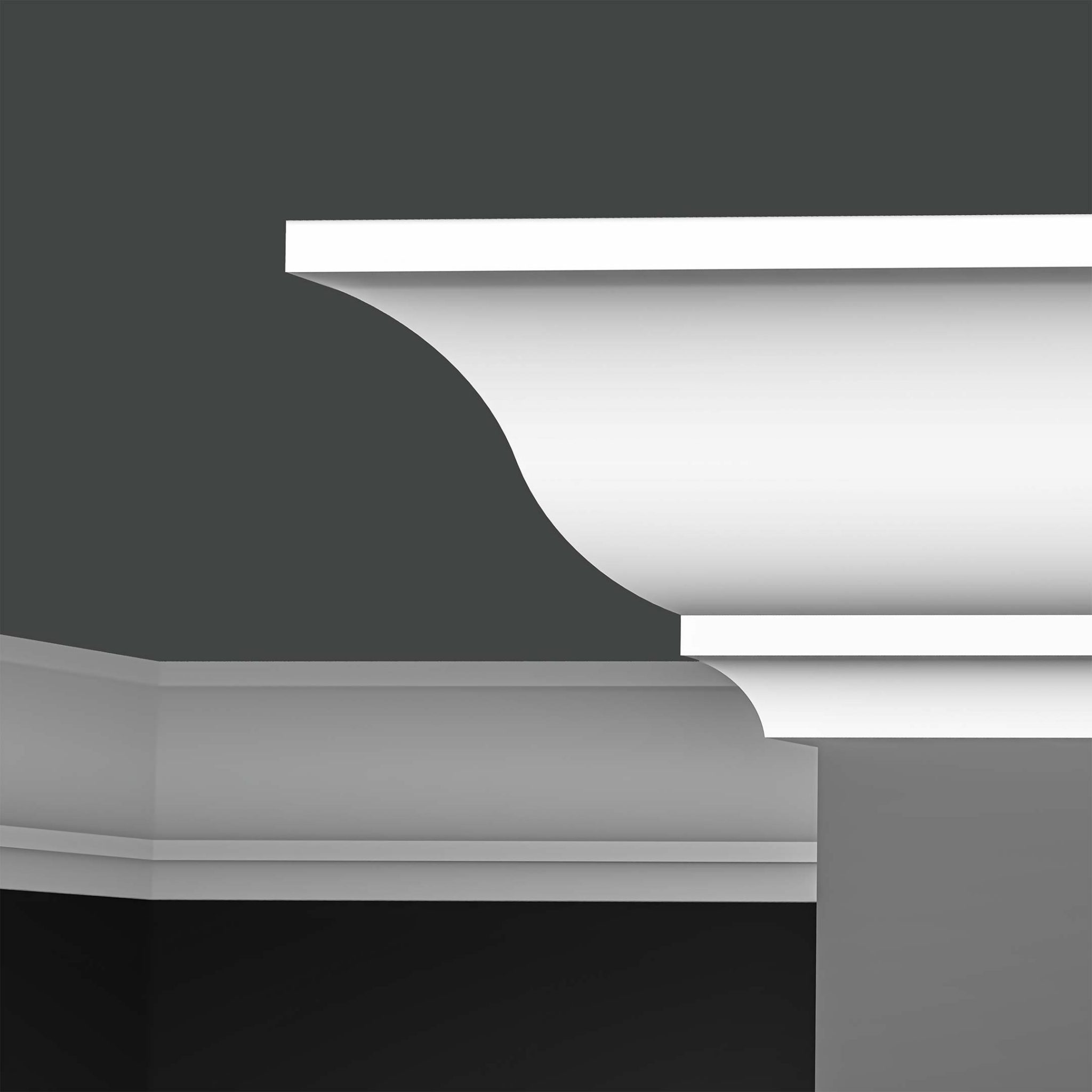 Styrofoam Crown Mouldings – Styrofoam Plaster Coated Crown Mouldings